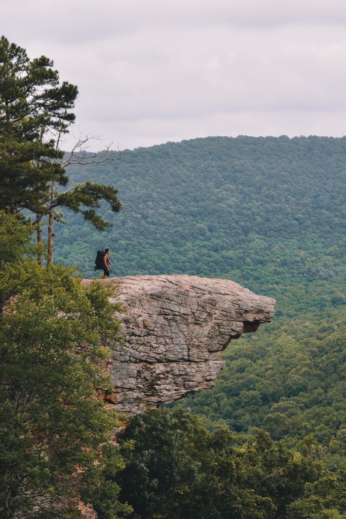 Camping Overnight at Whitaker Point, Ozark National Forest | Arkansas ...