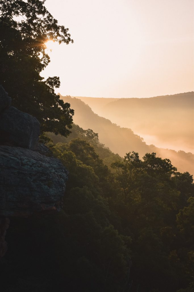Camping Overnight at Whitaker Point, Ozark National Forest | Arkansas ...